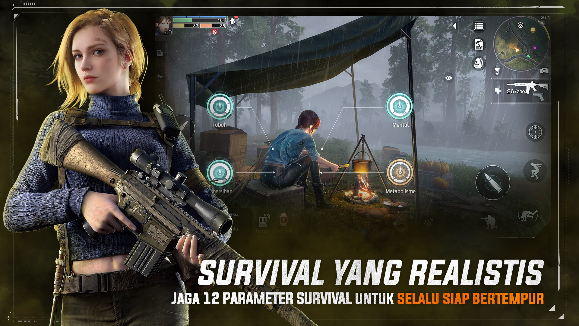 Garena Undawn - Survive the Immersive Open World